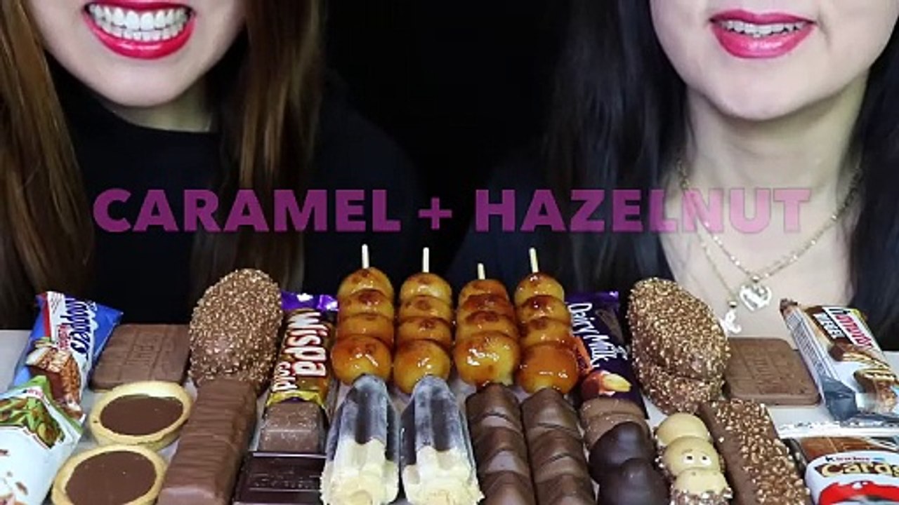 ASMR DANGO, KINDER CHOCOLATES, BOMB ICE CREAM POPS, CADBURY CHOCOLATE ...