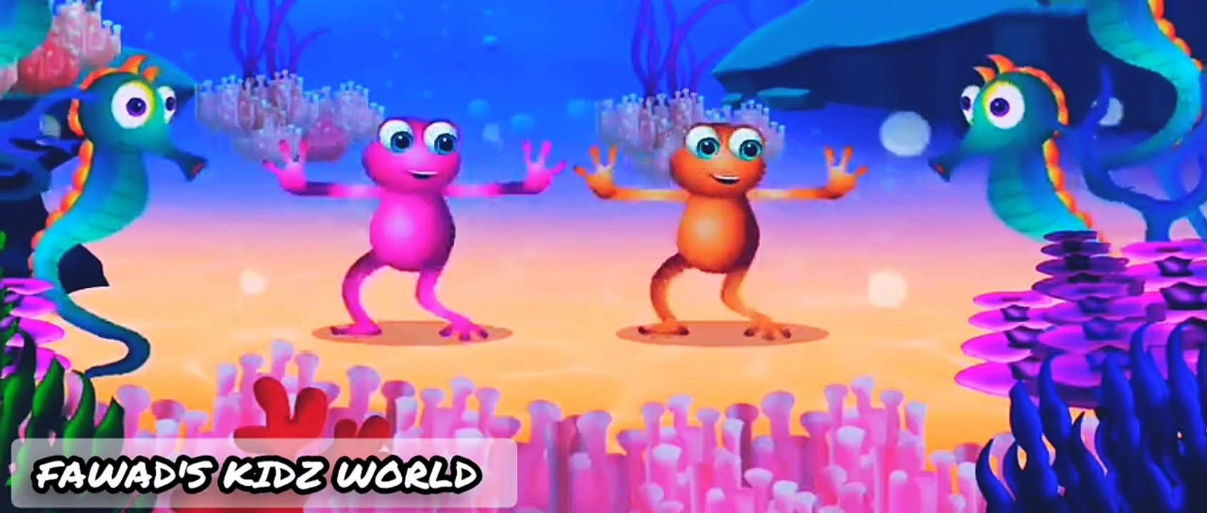 Five Little Speckled Frogs featuring Frog Puppets! | Kids Song | Super ...