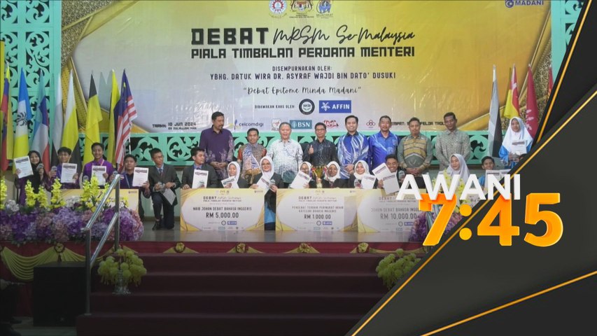 Kualiti peserta Debat MRSM Se-Malaysia Piala TPM 2024 meningkat ketara ...