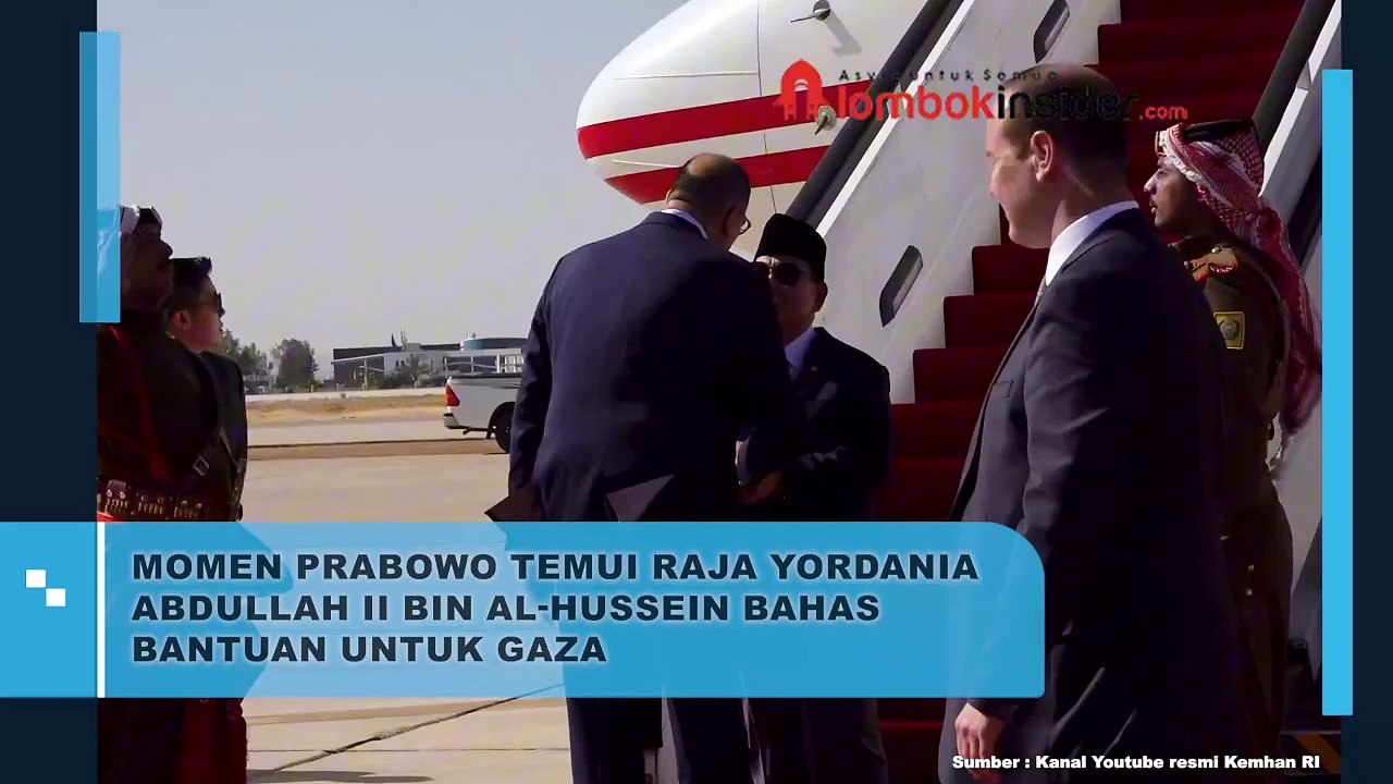 MOMEN PRABOWO TEMUI RAJA YORDAΝΙΑ ABDULLAH II BIN AL-HUSSEIN BAHAS ...