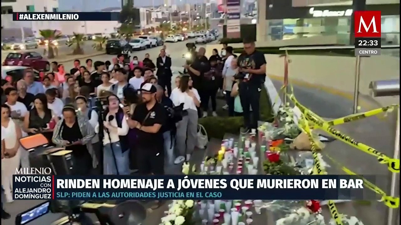 Último adiós a jóvenes víctimas de colapso en Bar Rich, San Luis Potosí ...