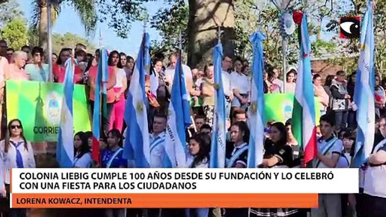 Colonia Liebig cumple 100 años desde su fundación y lo celebró con una ...