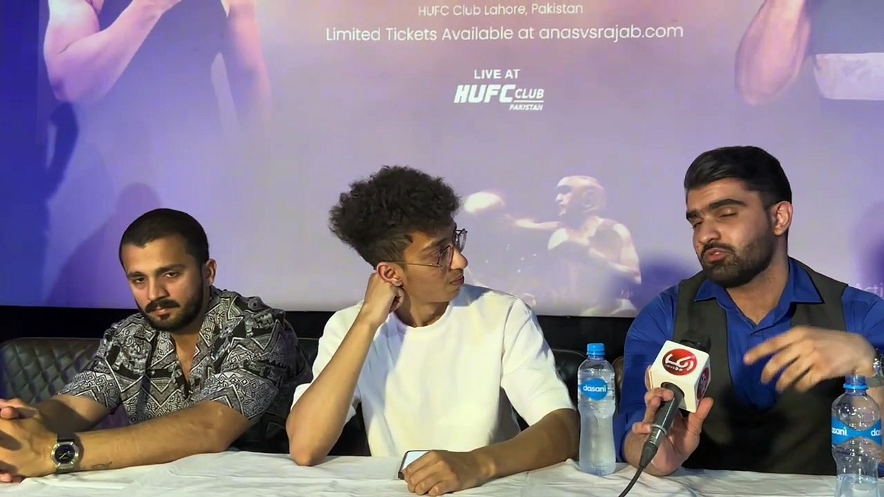 Anas Ali vs Rajab Butt Heated Press Conference - video Dailymotion