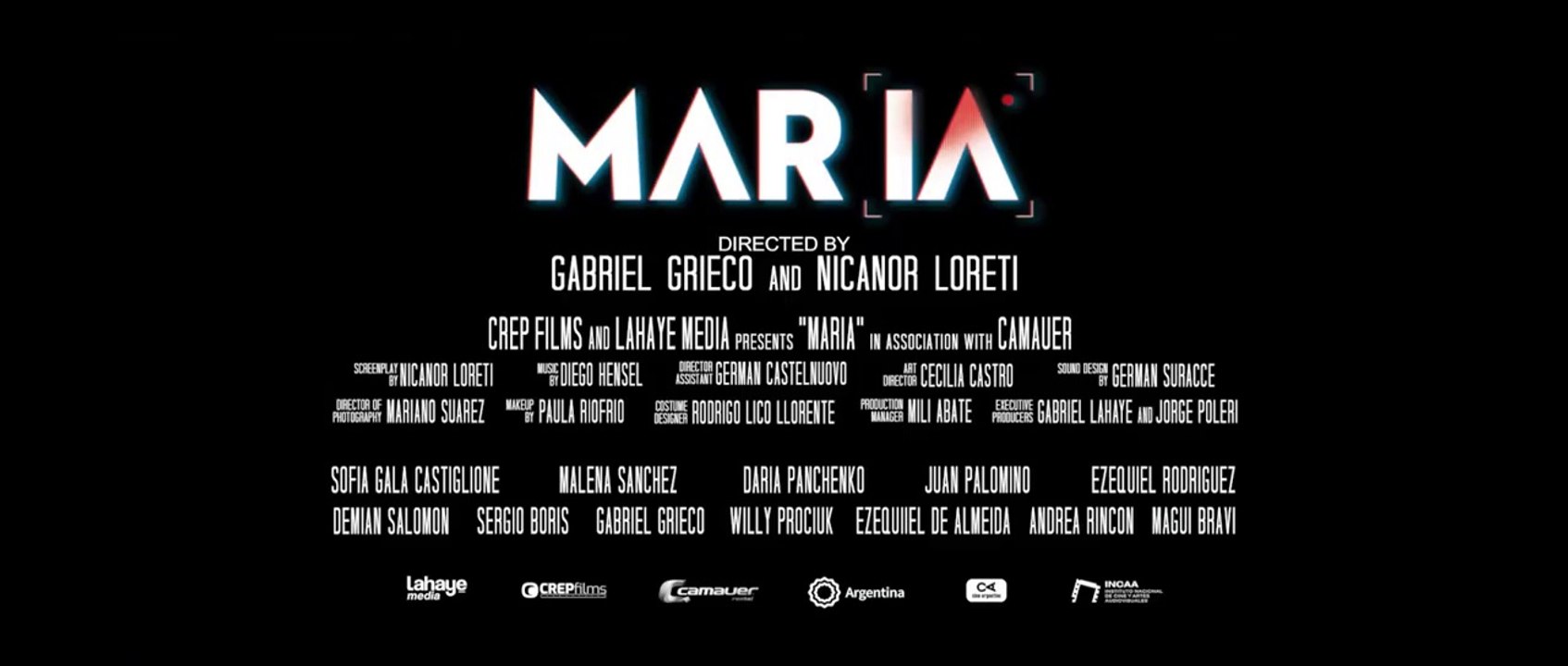 Mar.IA - Trailer Oficial del film de Gabriel Grieco y Nicanor Loreti ...