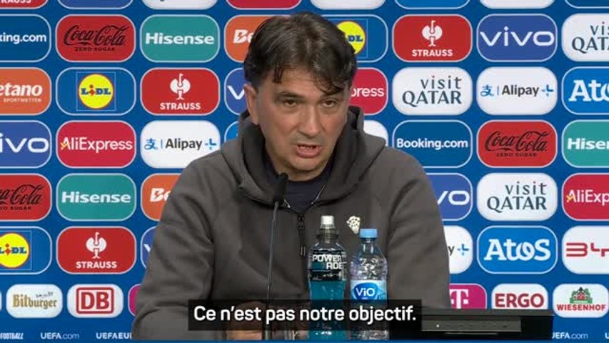 Croatie : Zlatko Dalic - "On n'a peur de personne"