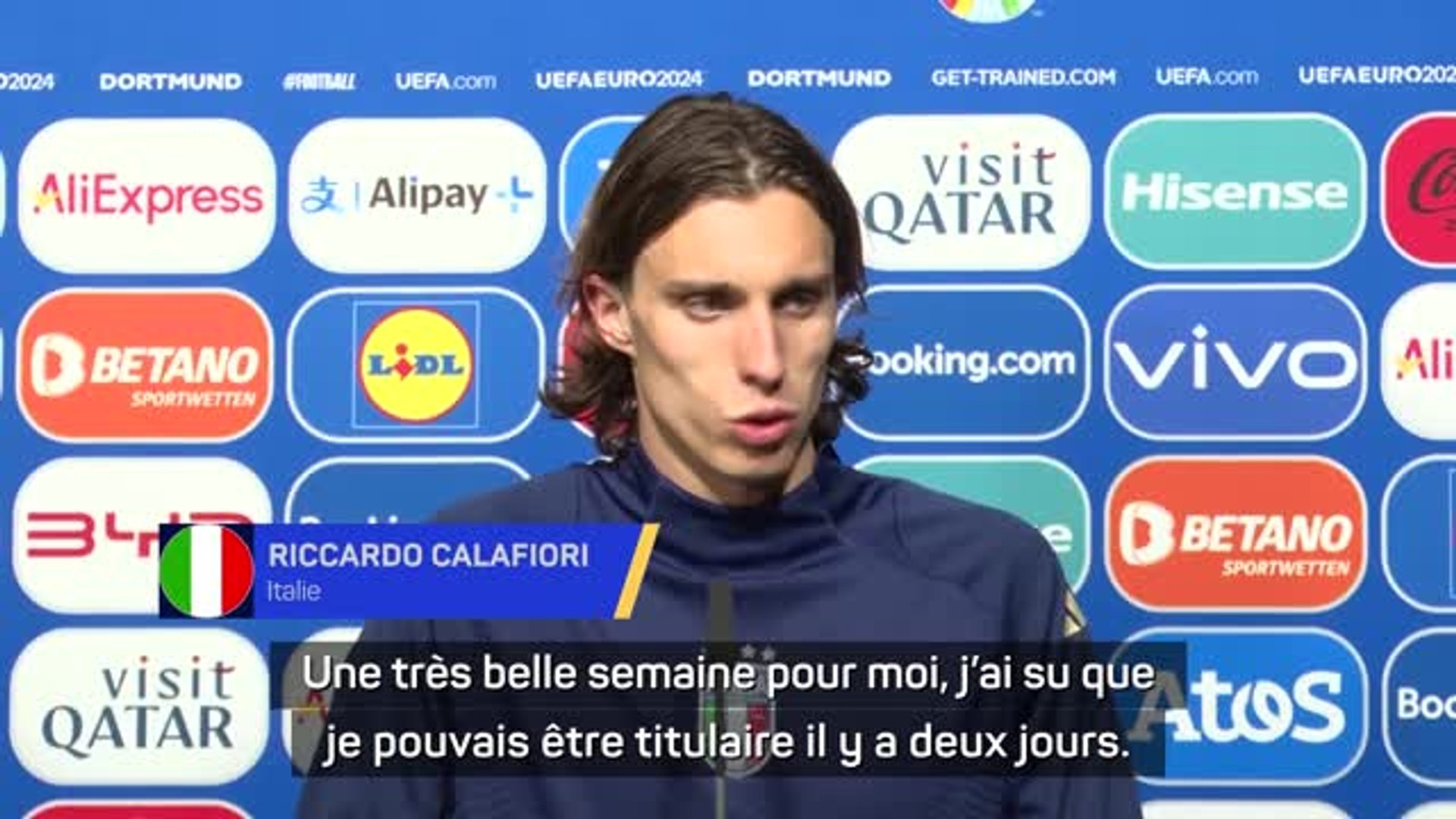 Euro 2024 - Calafiori : “Nous ne nous sommes pas attardés sur le but ...