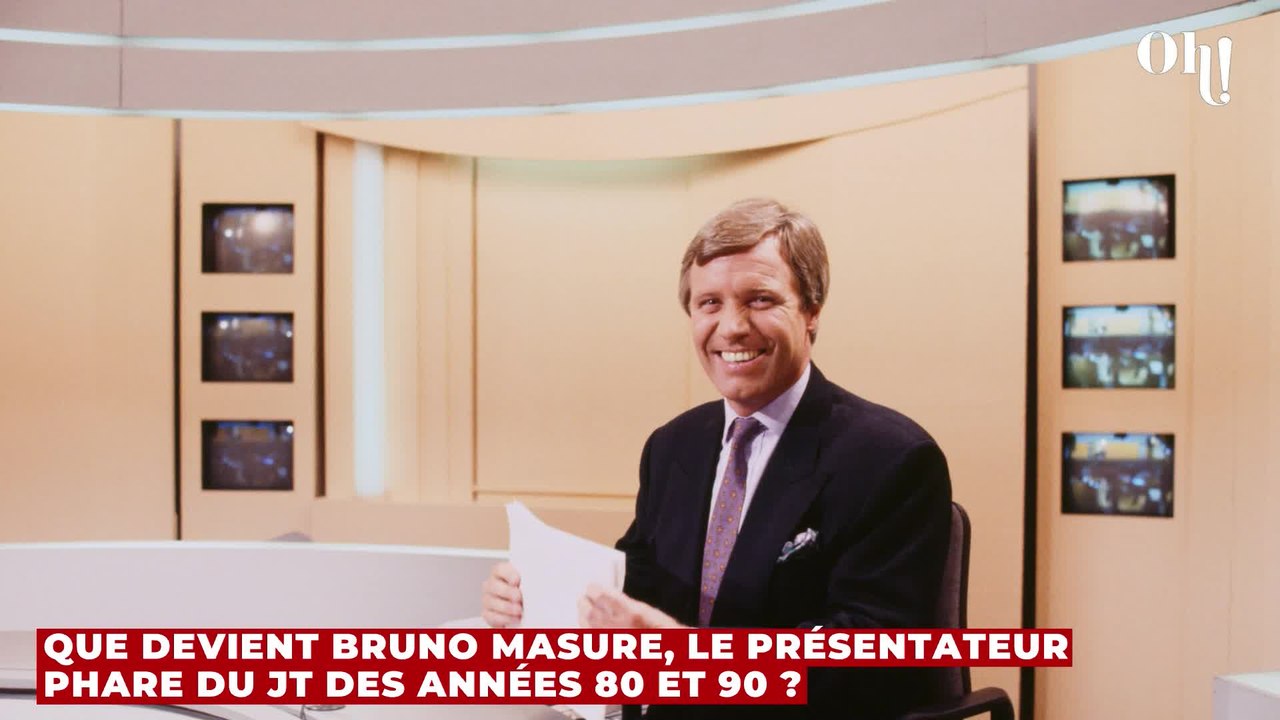 Que devient Bruno Masure, le présentateur phare du JT des années 80 et ...