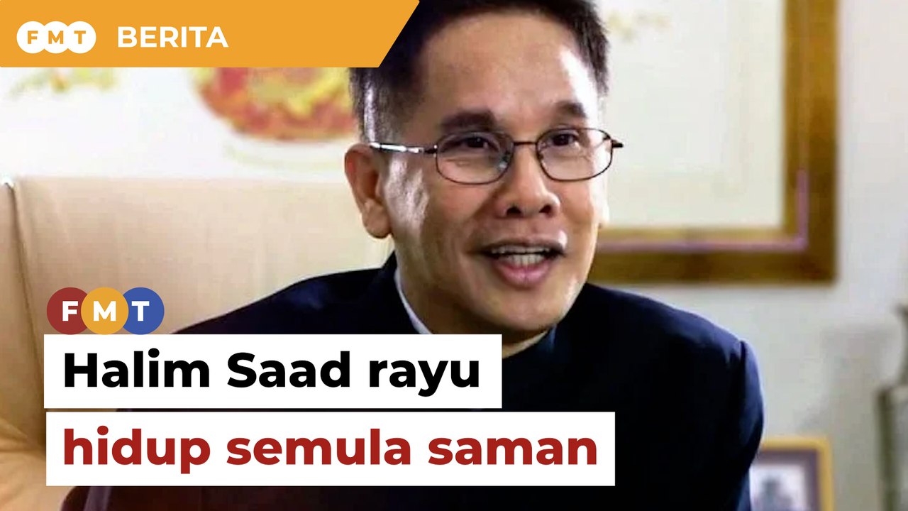 Halim Saad rayu hidup semula saman berkait pegangan Renong - video ...