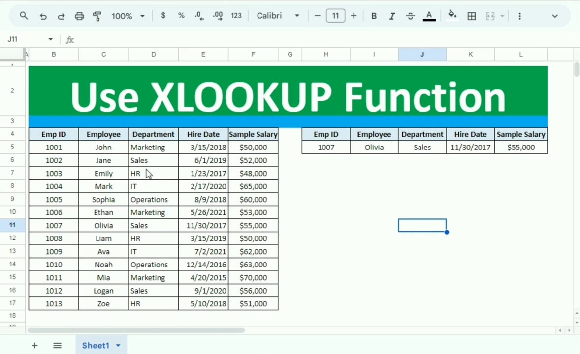 How To Use XLOOKUP Function In Excel | Easy XLOOKUP In Excel - video Dailymotion
