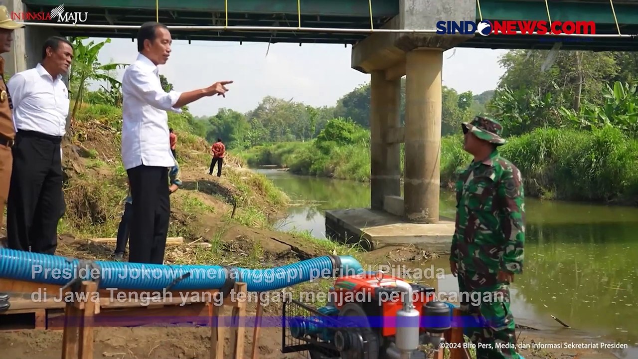 Jokowi Angkat Bicara Terkait Pilkada Jawa Tengah - Video Dailymotion