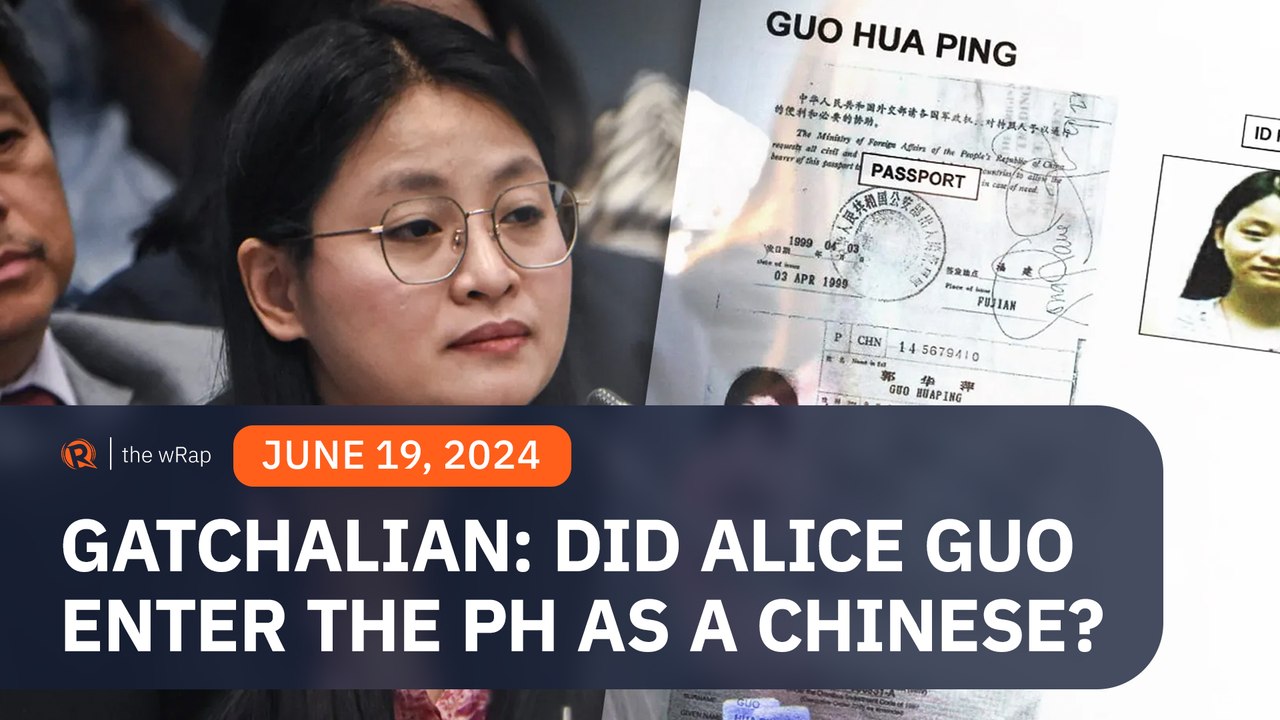 Gatchalian asks: Did Alice Guo enter the Philippines as a Chinese child ...