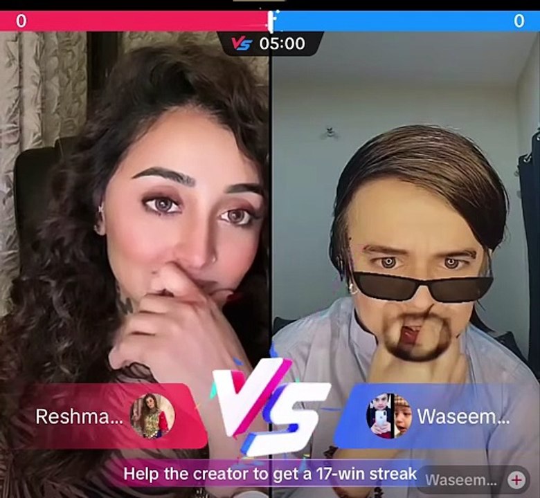 Reshma vs Waseem | Tiktok Live Battles#tiktok - video Dailymotion