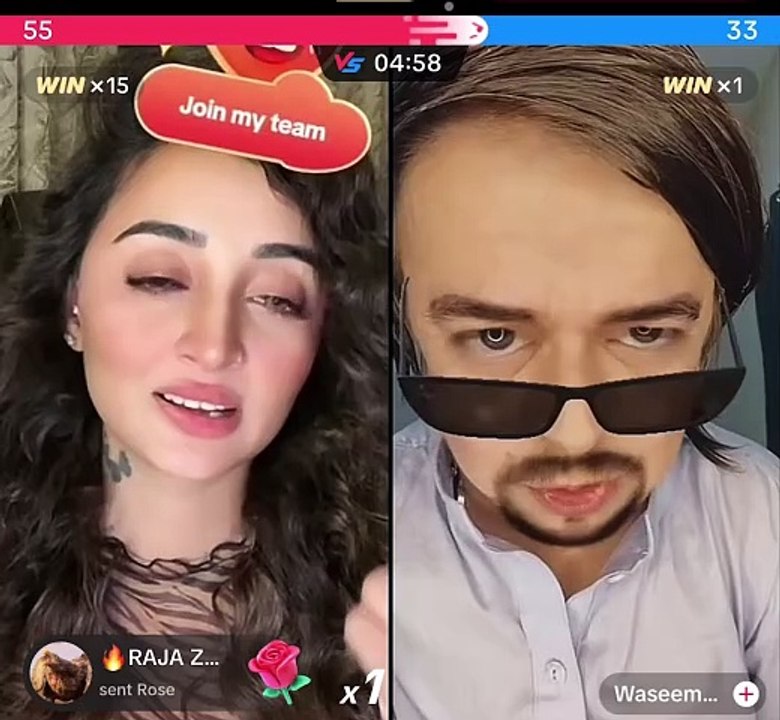 Reshma vs Waseem | Tiktok Live Battles#tiktok - video Dailymotion