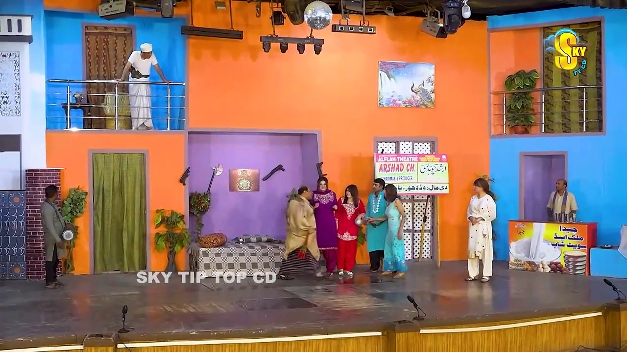 Agha Majid and Varda _ Tariq Teddy _ Latest Stage Drama _ Jawani Tang ...