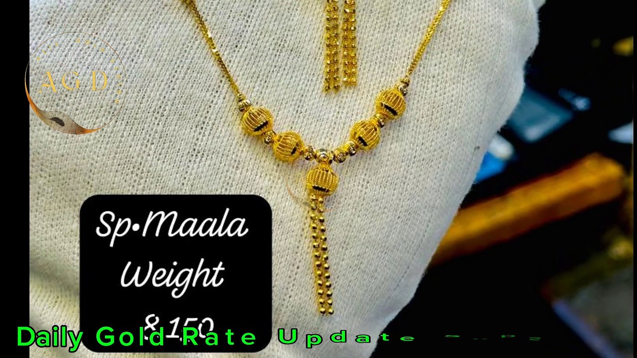 Latest Gold Mala set Design - video Dailymotion