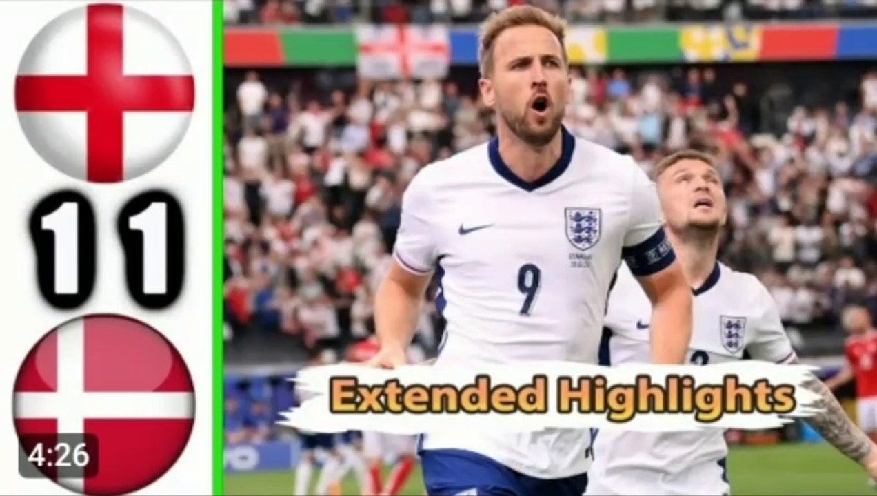 England vs Denmark 1-1 | All Goals & Extеndеd Hіghlіghts 2024 - فيديو ...