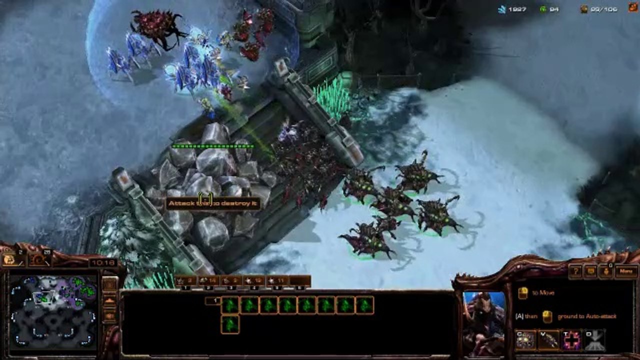 [StarCraft 2] No.0205 -- Intermediate ZERG player fights A.I., WON ...