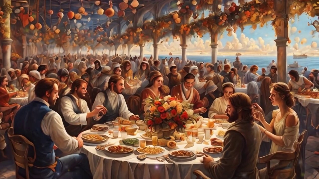 The Heavenly Feast: Exploring Divine Banquets in Paradise - video Dailymotion