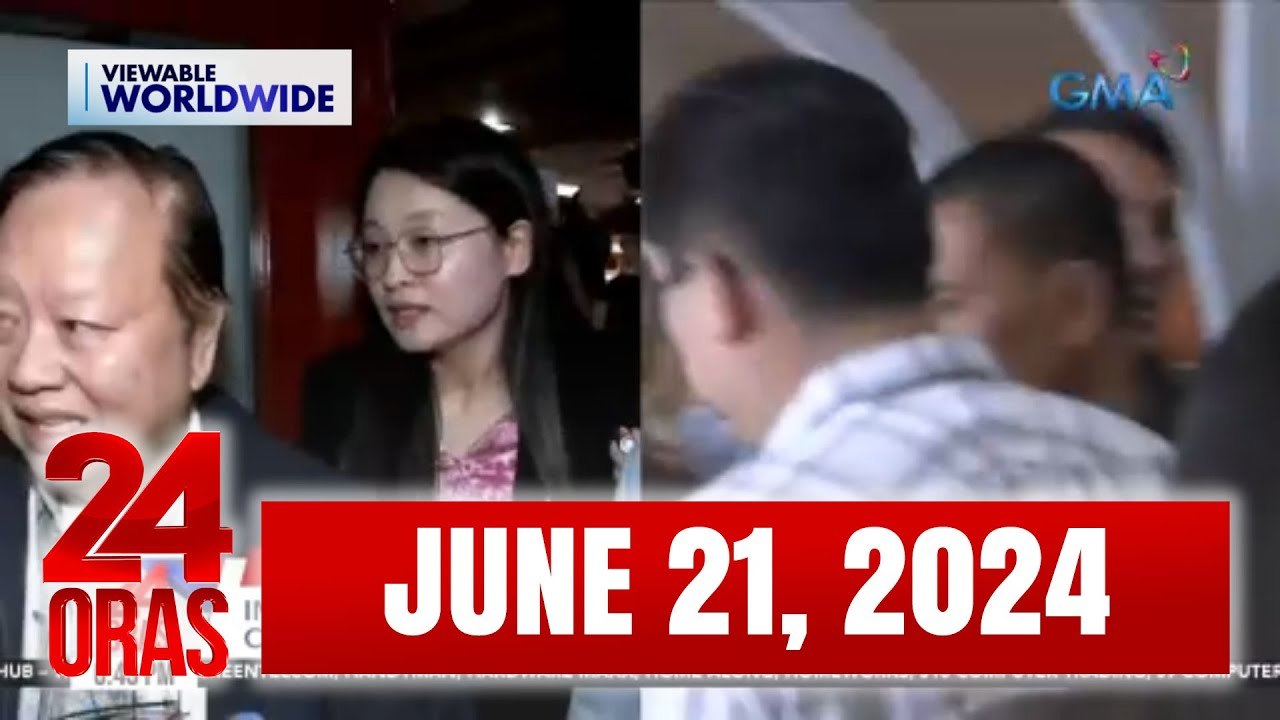 24 Oras Express: June 21, 2024 [HD] - video Dailymotion