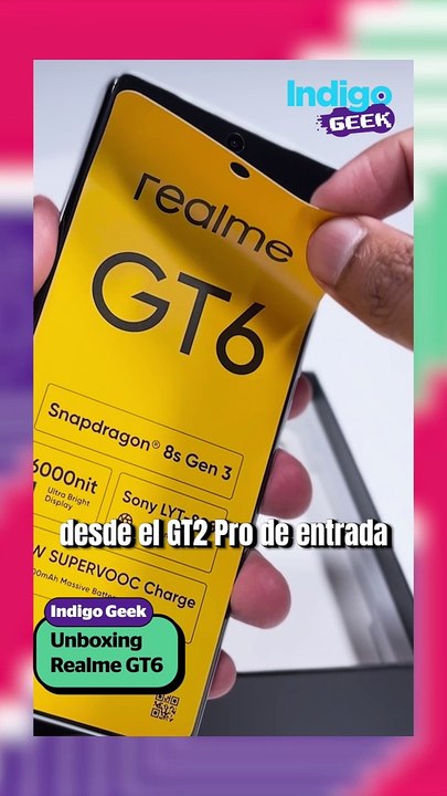 Así luce el Realme GT6 | Reporte Indigo - Vídeo Dailymotion