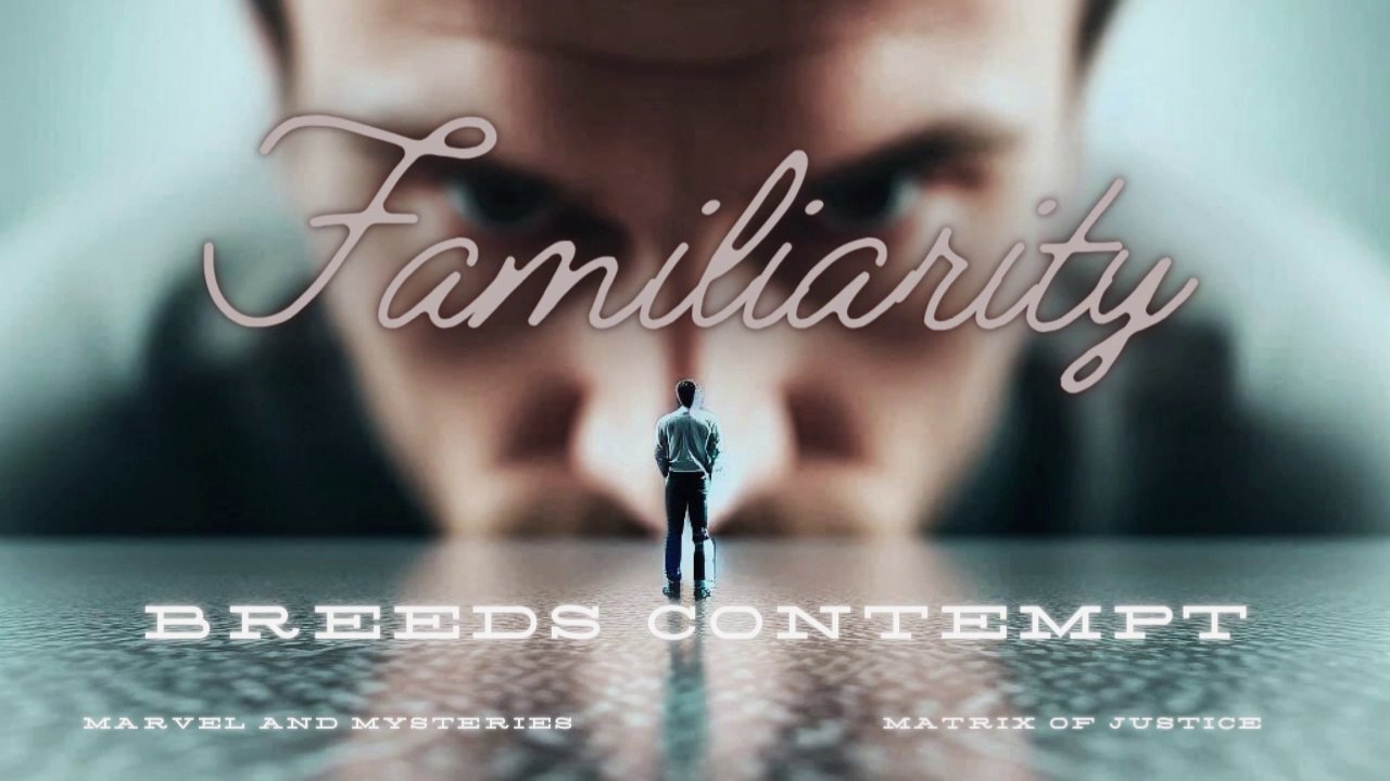 MARVEL AND MYSTERIES- Familiarity Breeds Contempt - video Dailymotion