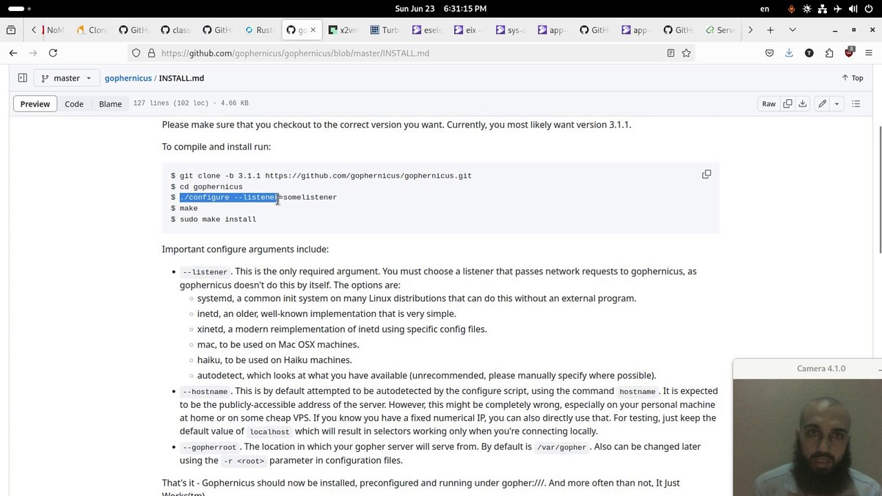 Gophernicus gopher server setup on systemd based Linux - video Dailymotion