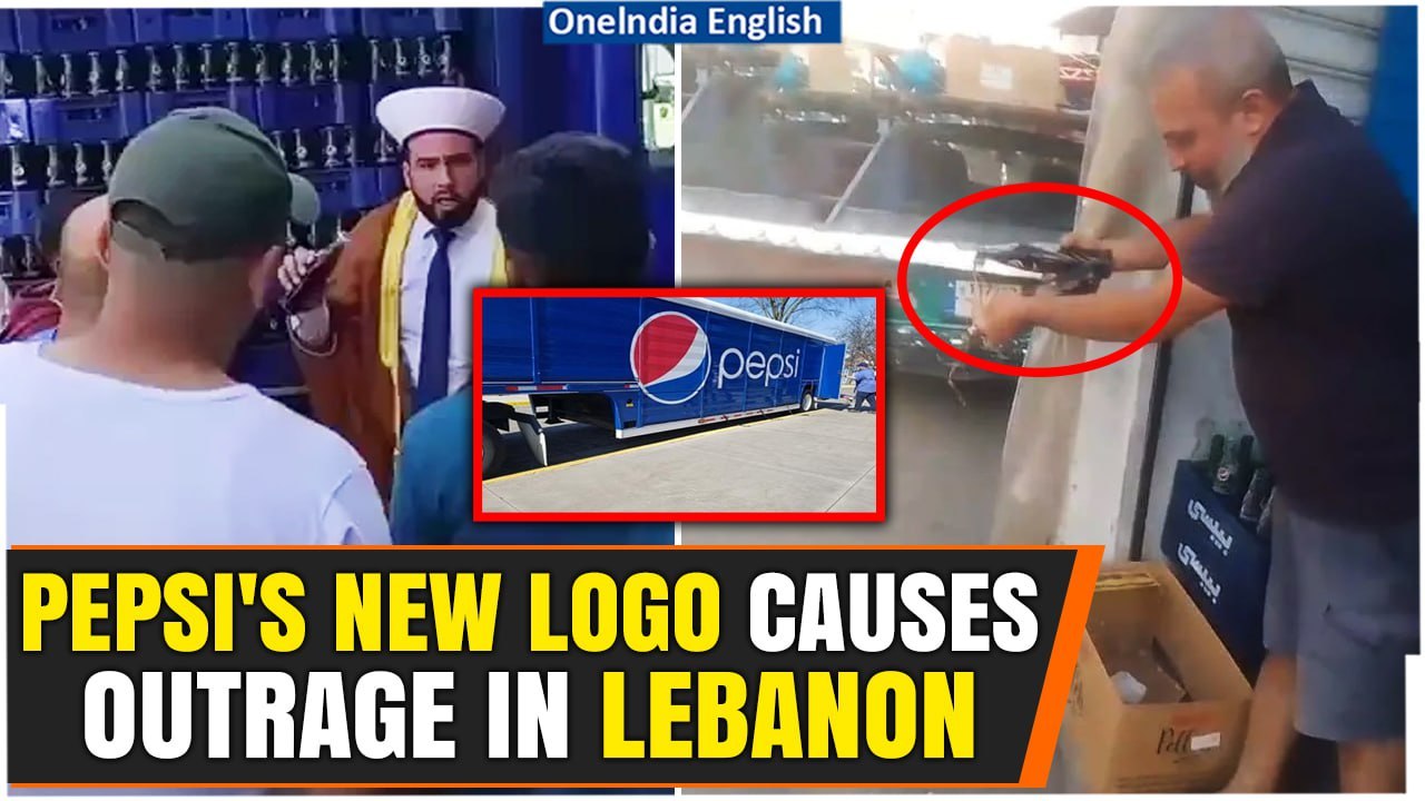 Lebanon: People Pour Pepsi in River, Throw Bottles | Backlash Over Logo ...