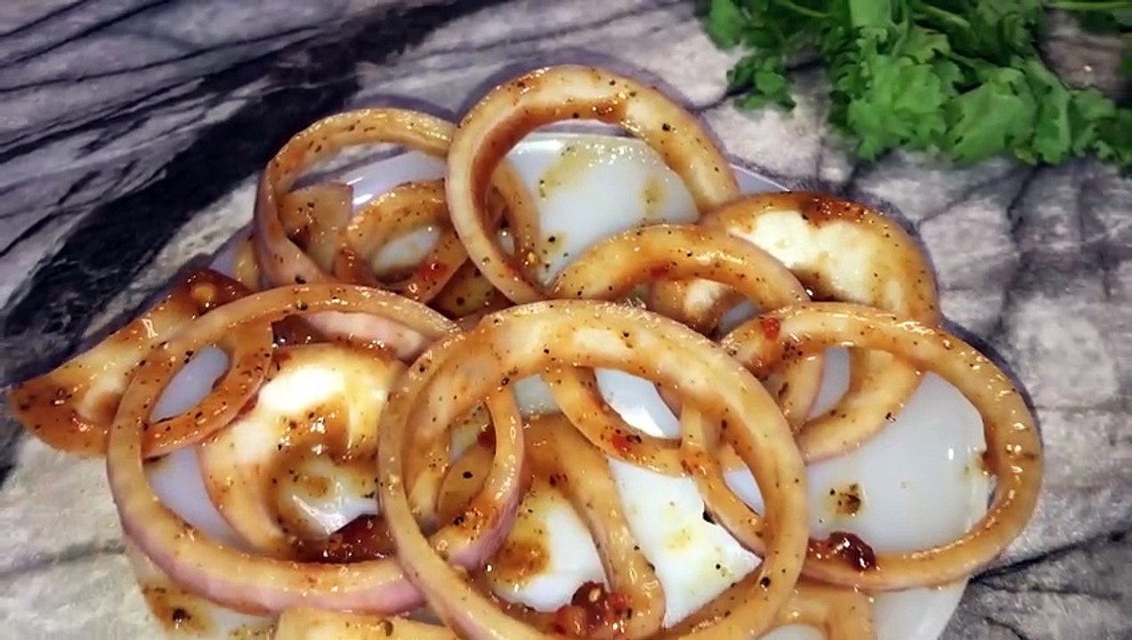 Dhaba Style Laccha Pyaz Recipe | Masala Pyaz | Chatpata Onion Salad ...