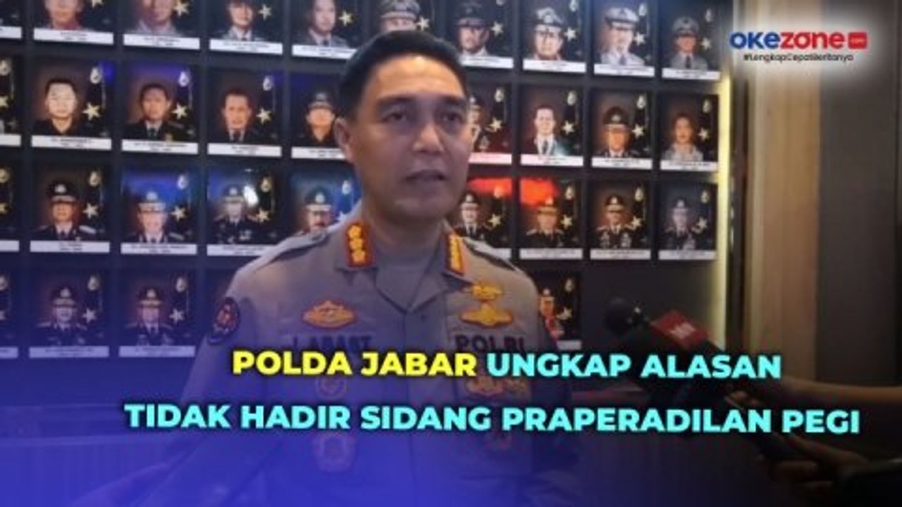 Tidak Hadir Sidang Praperadilan Pegi Setiawan, Polda Jabar: Ada Agenda Lain - video Dailymotion