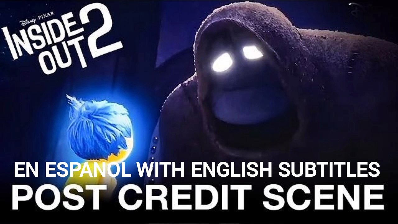 INSIDE OUT 2 POST CREDIT SCENE: EN ESPANOL WITH ENGLISH SUBTITLES ...
