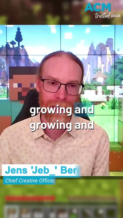 Celebrating 15 years of Minecraft with Jens (aka Jeb_) Bergensten - video Dailymotion