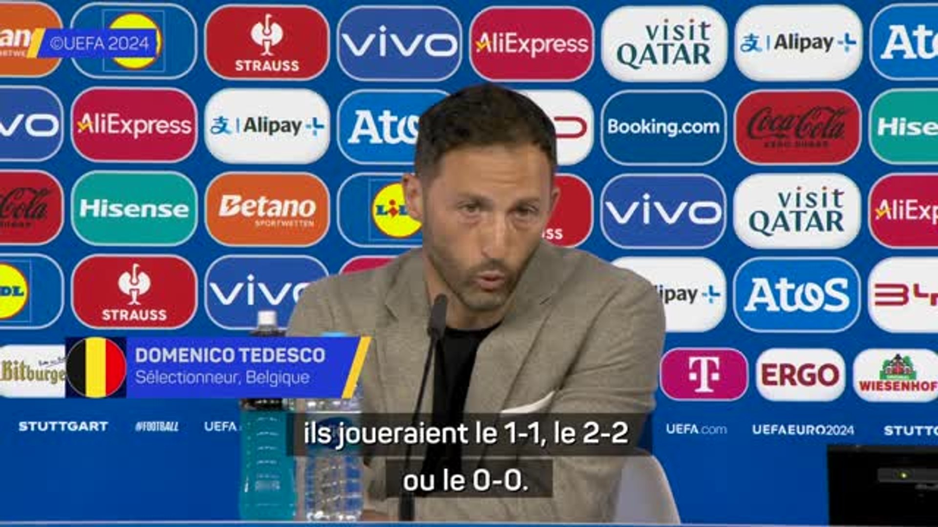 Euro 2024 - Le coup de gueule de Tedesco : "Je n'avais jamais vu ça ...