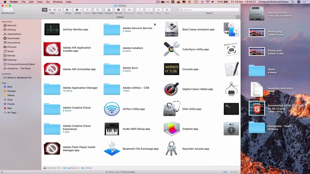 How to OPEN the Utilities Folder On a Mac Computer - Basic Tutorial | New - video Dailymotion