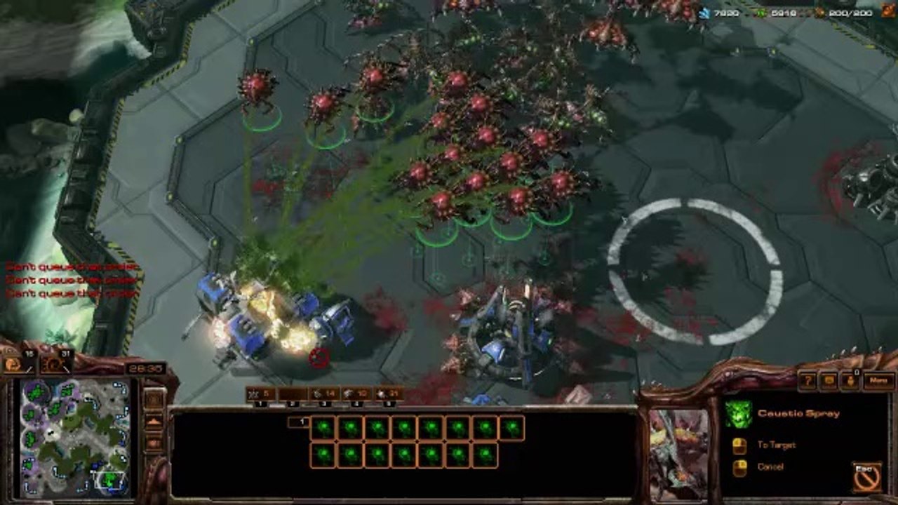 [StarCraft 2] No.0210 -- Intermediate ZERG player fights A.I., WON ...