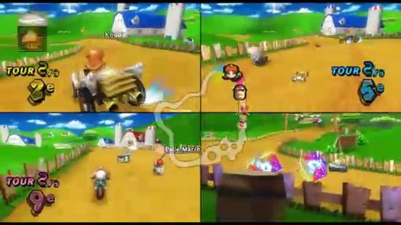 Mario Kart Wii online multiplayer - wii - Vidéo Dailymotion