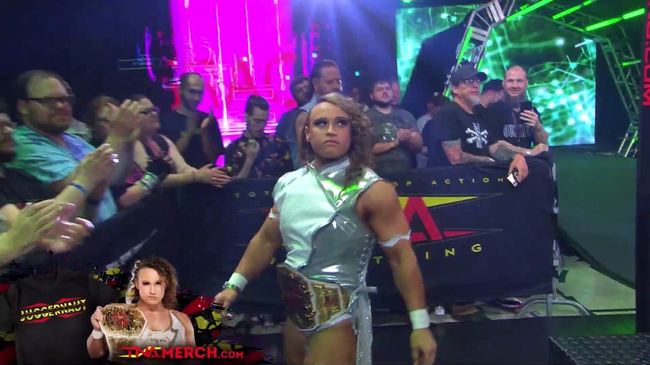 Jordynne Grace goes BERSERK on Ash by Elegance Security | TNA iMPACT! June 20, 2024 - video ...