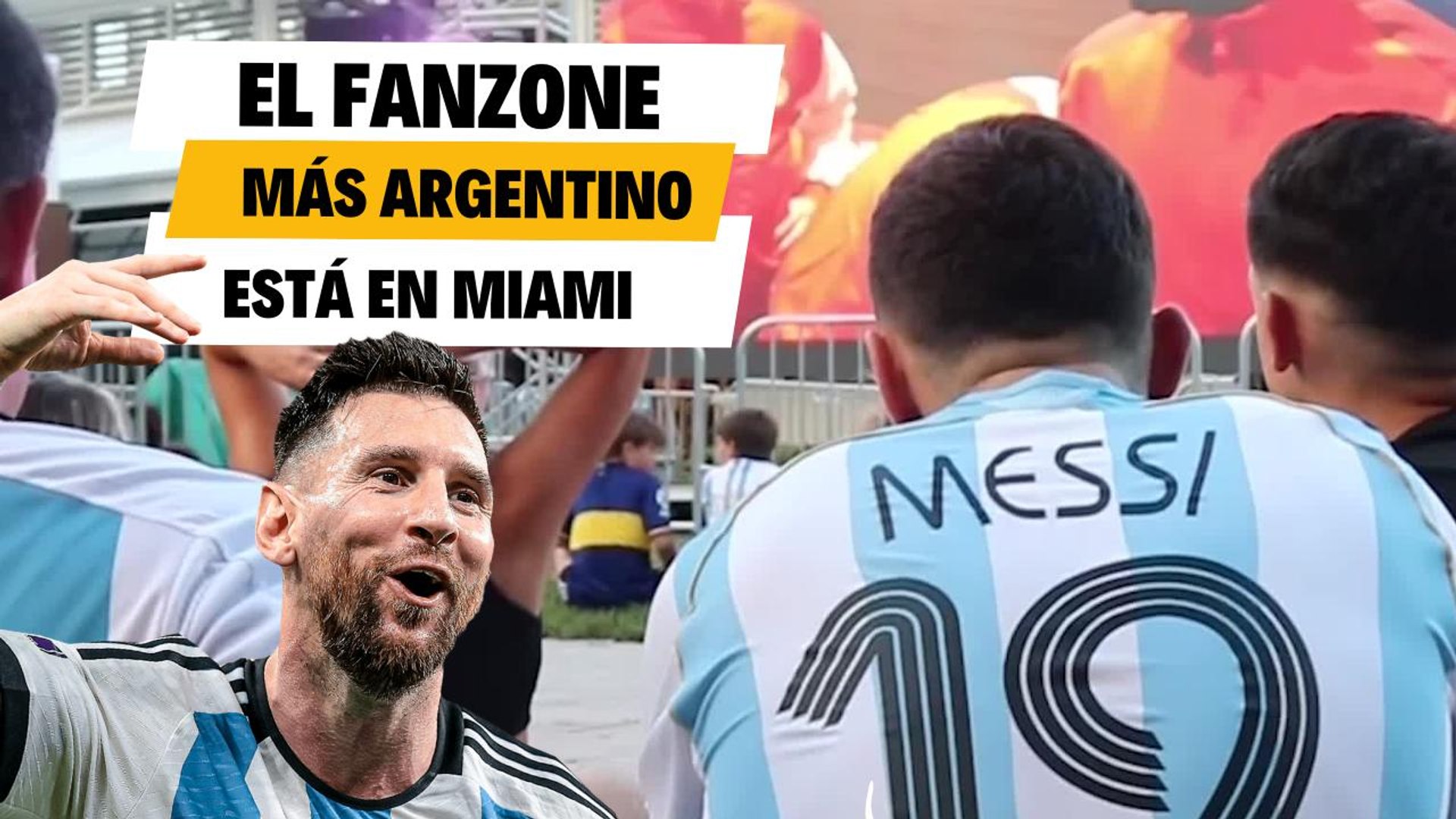 El Fanzone más argentino de TODO EL MUNDO está en Miami | beIN SPORTS