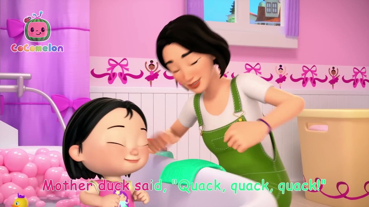 Five Little Ducks in the Bath Song! - CoComelon Nursery Rhymes & Kids ...
