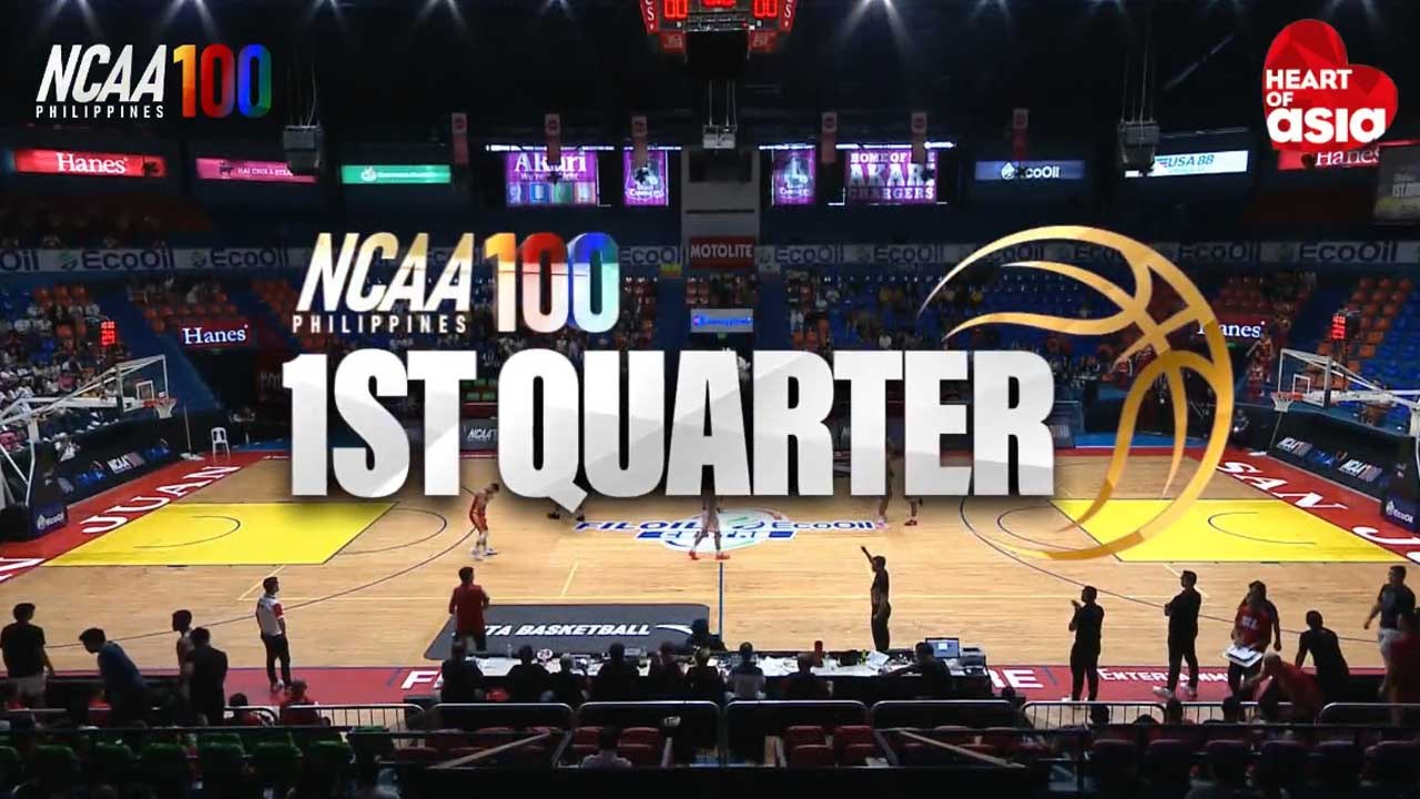 NCAA Basketball EAC vs Mapua (First Quarter) | NCAA Season 100 - video ...
