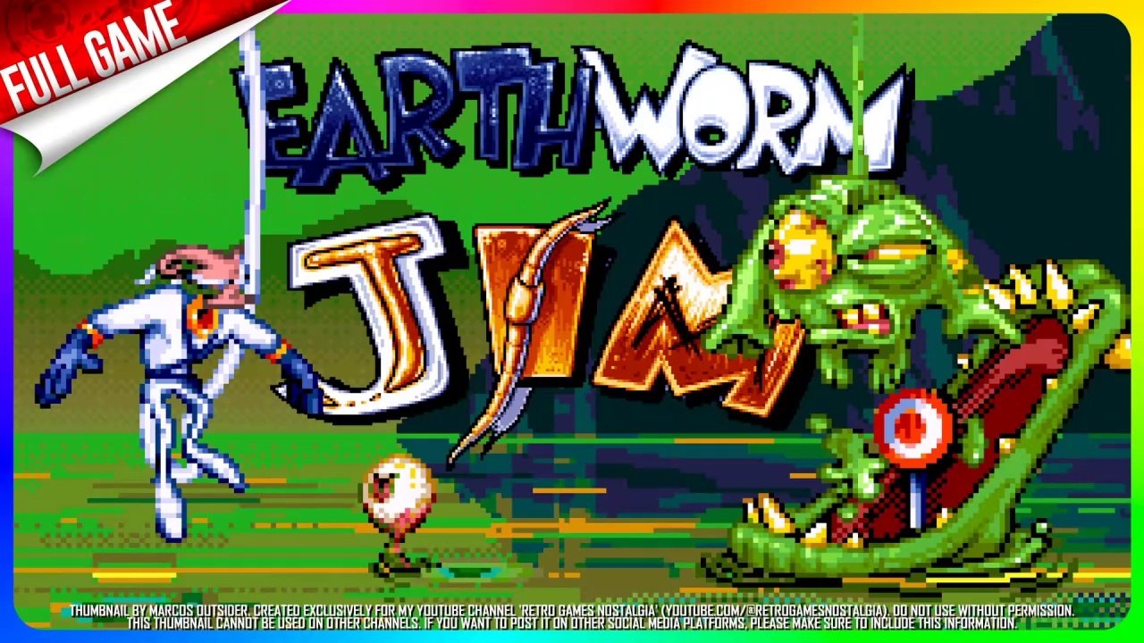 Earthworm Jim [SNES ‧ US] - video Dailymotion