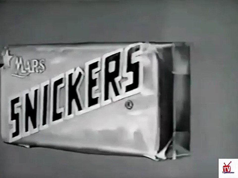 1950s Snickers candy animated 2 headed dragon TV commercial - video ...