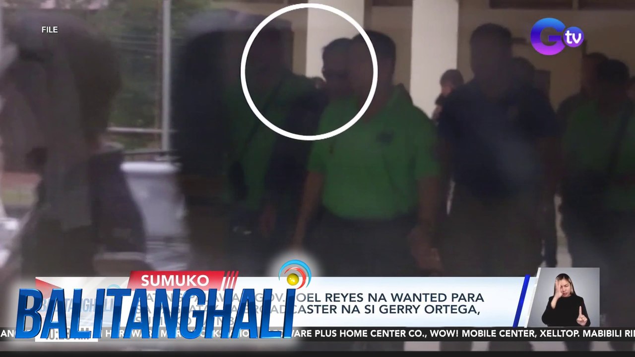 Dating Palawan Gov. Joel Reyes na wanted para sa pagpatay sa ...