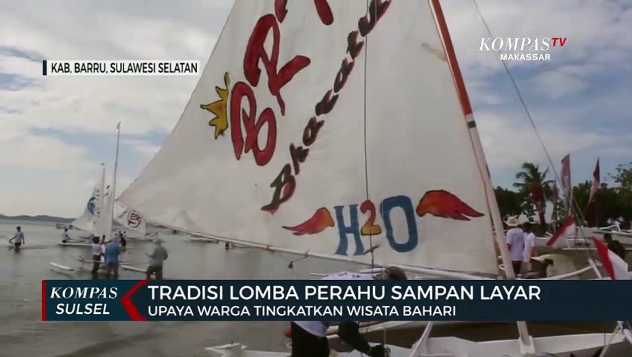 Tradisi Lomba Perahu Sampan Layar - Video Dailymotion