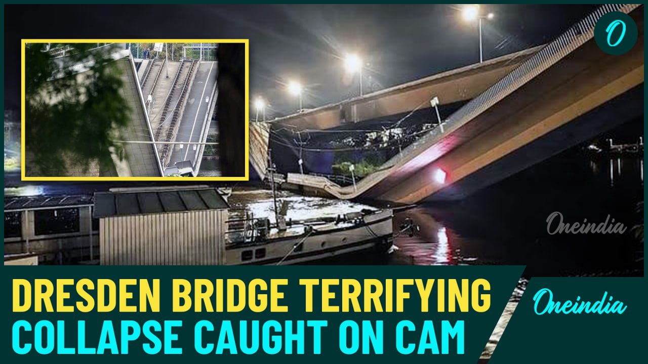 Who's Behind Germany's Dresden Bridge Dramatic Collapse? Watch Shocking ...