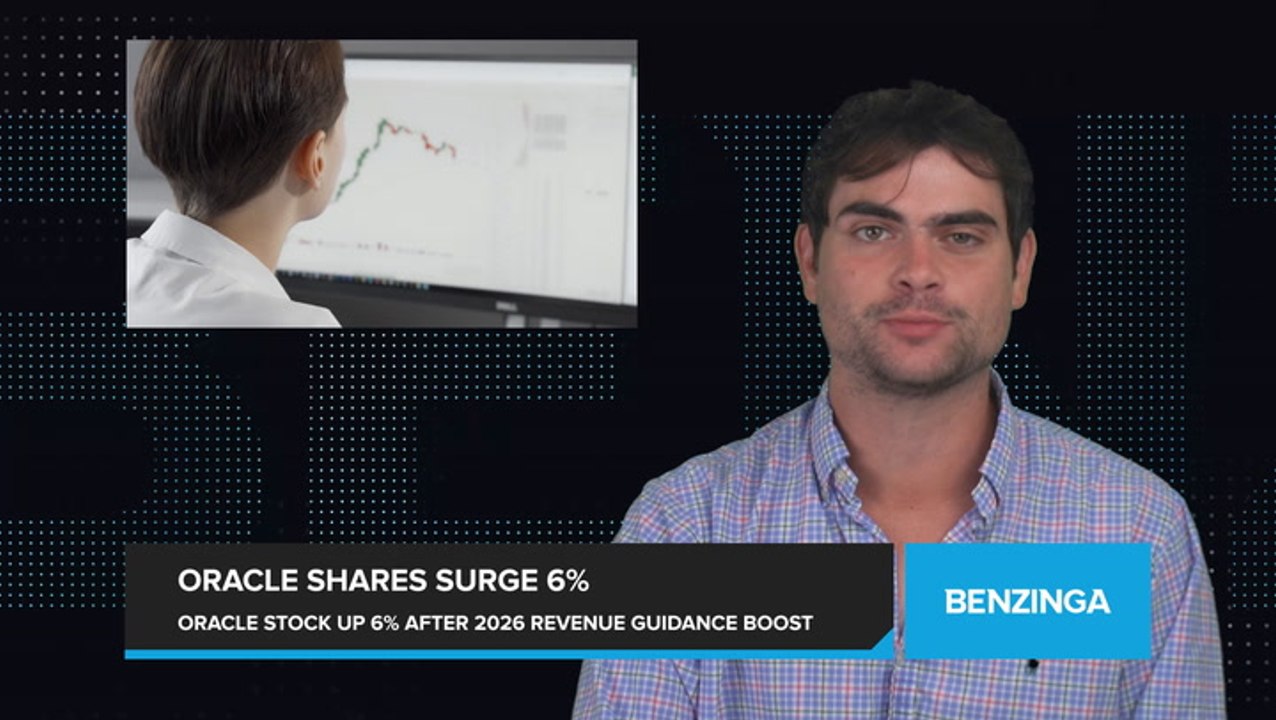 Oracle Shares Jump 6% After Boosting Its 2026 Revenue Guidance. Stock ...