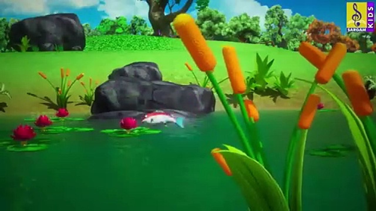 पोन्नन मेंढक और मछली _ Latest Animation Story _ New Kids Cartoon ...