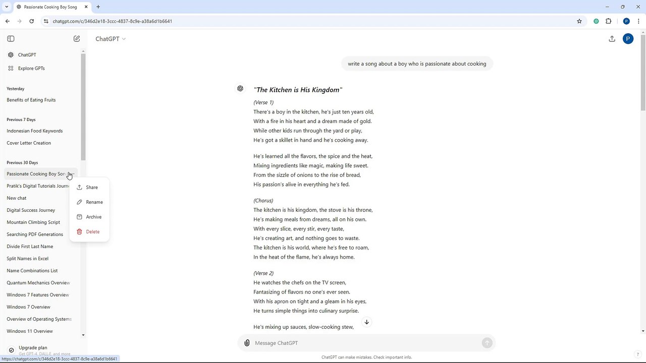ChatGPT Course Section 50 Sharing Chat - video Dailymotion