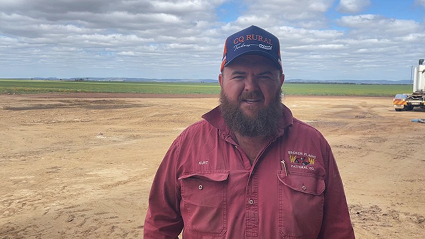 Grain grower & cattle producer, Kurt Mayne, Broken Plains, Rolleston ...