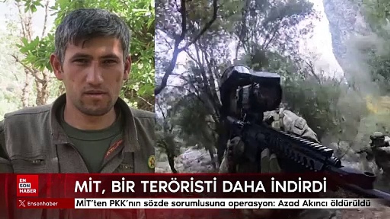 MİT'ten PKK'nın sözde sorumlusuna operasyon: Azad Akıncı öldürüldü - Dailymotion Video