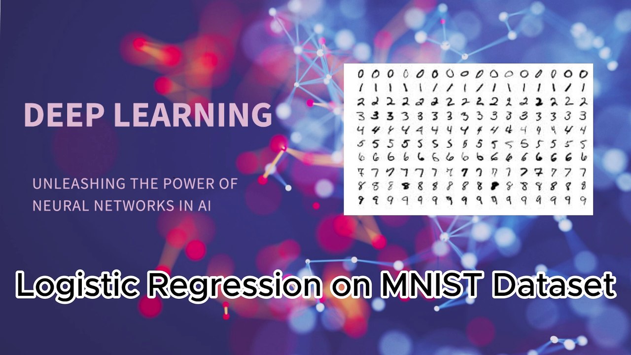 Softmax Regression using Pytorch with MNIST Dataset: Coding Tutorial - video Dailymotion